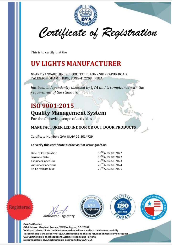 UV Lights Manufacturer